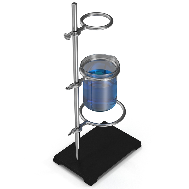3ds max ring stand beaker 250ml