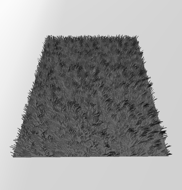 free carpet modelled 3d model