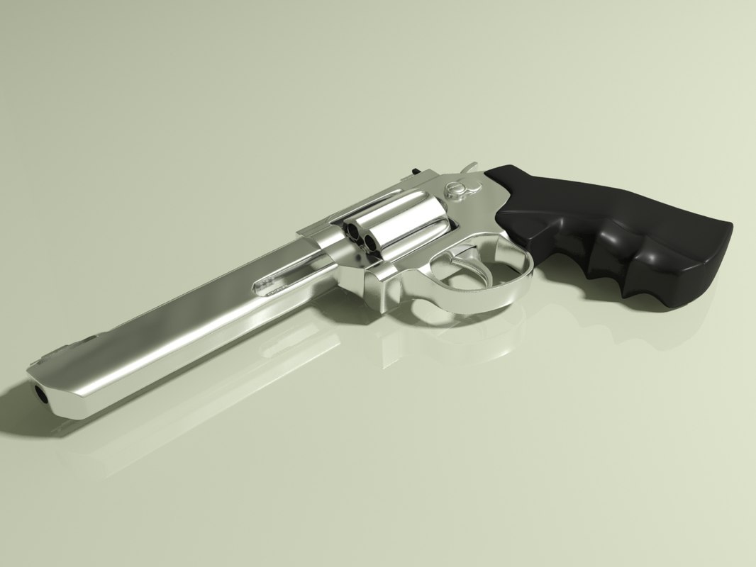 modern revolver dwg
