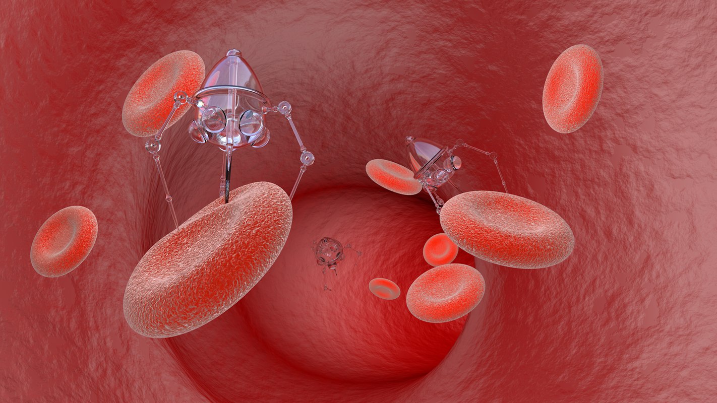 nanobots 3d model