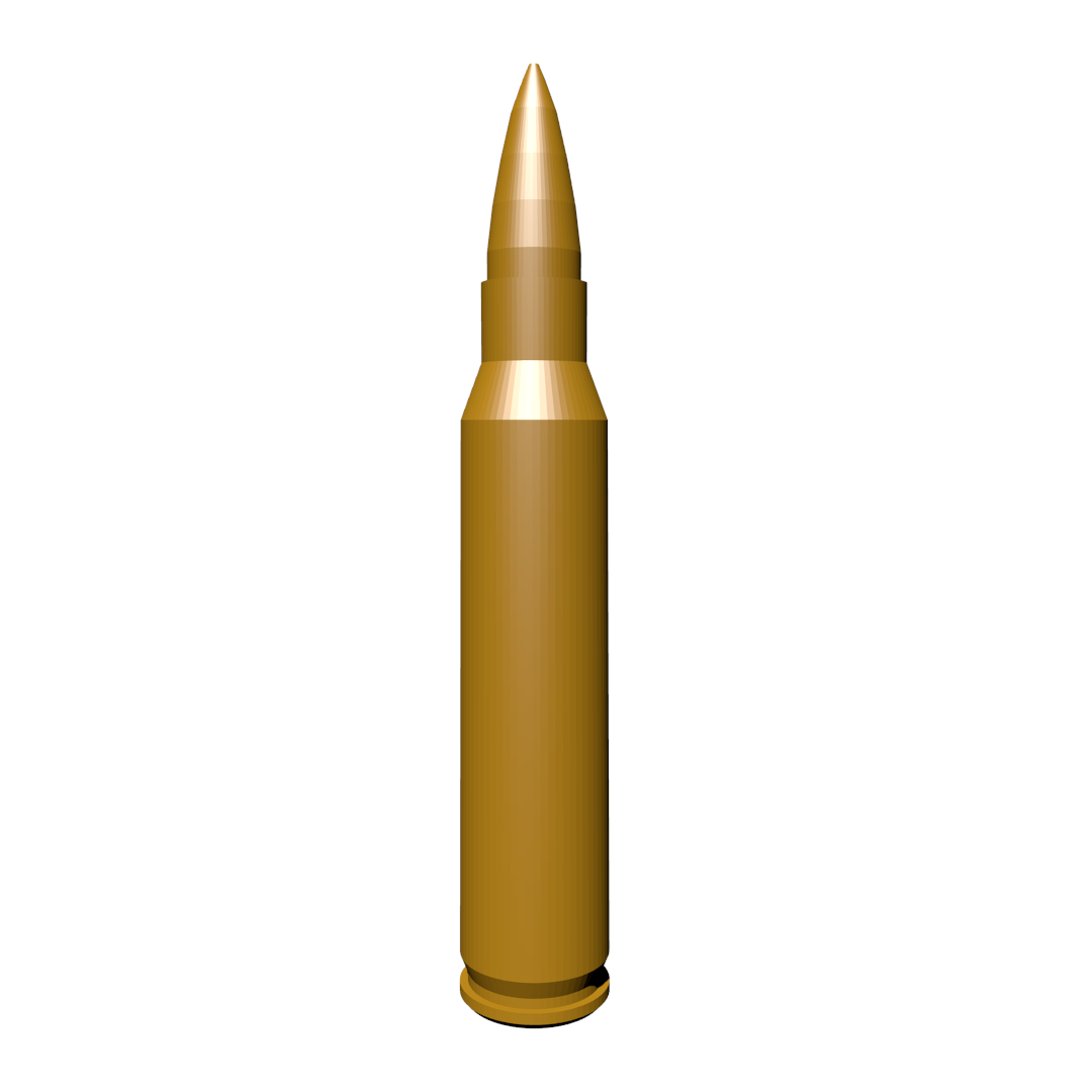 3d model pack bullet shell s