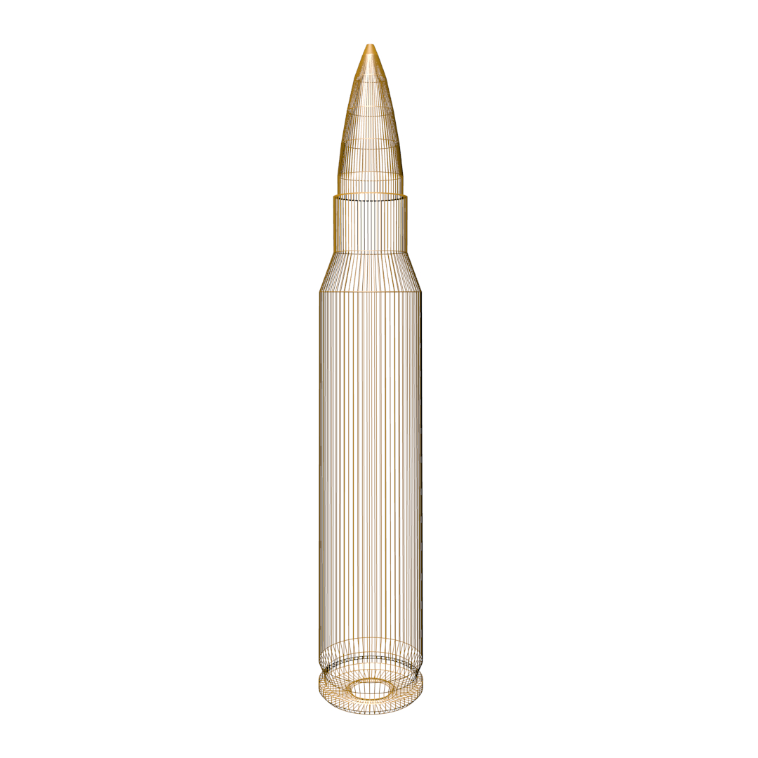 3d model pack bullet shell s