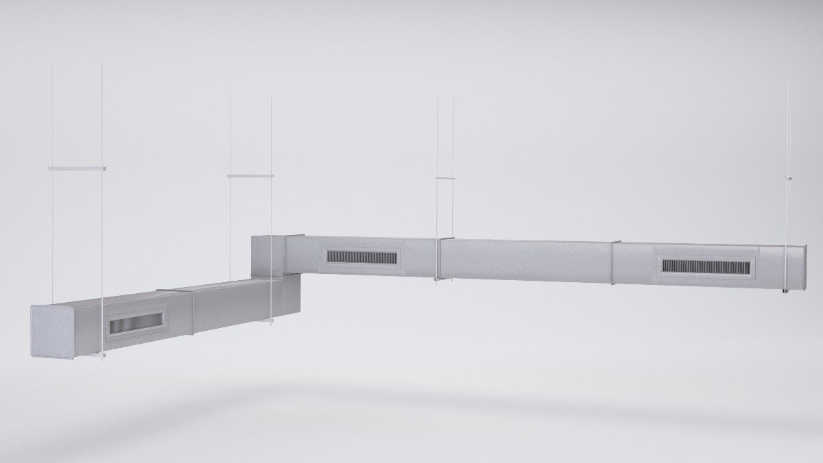 vent ventilation 3d model