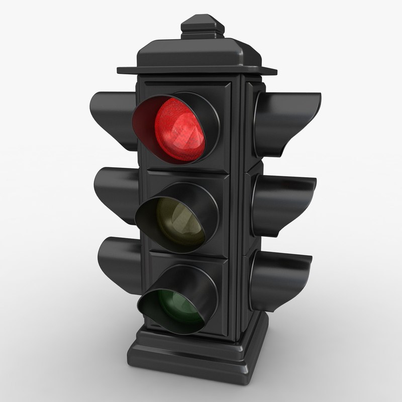 max traffic light animation