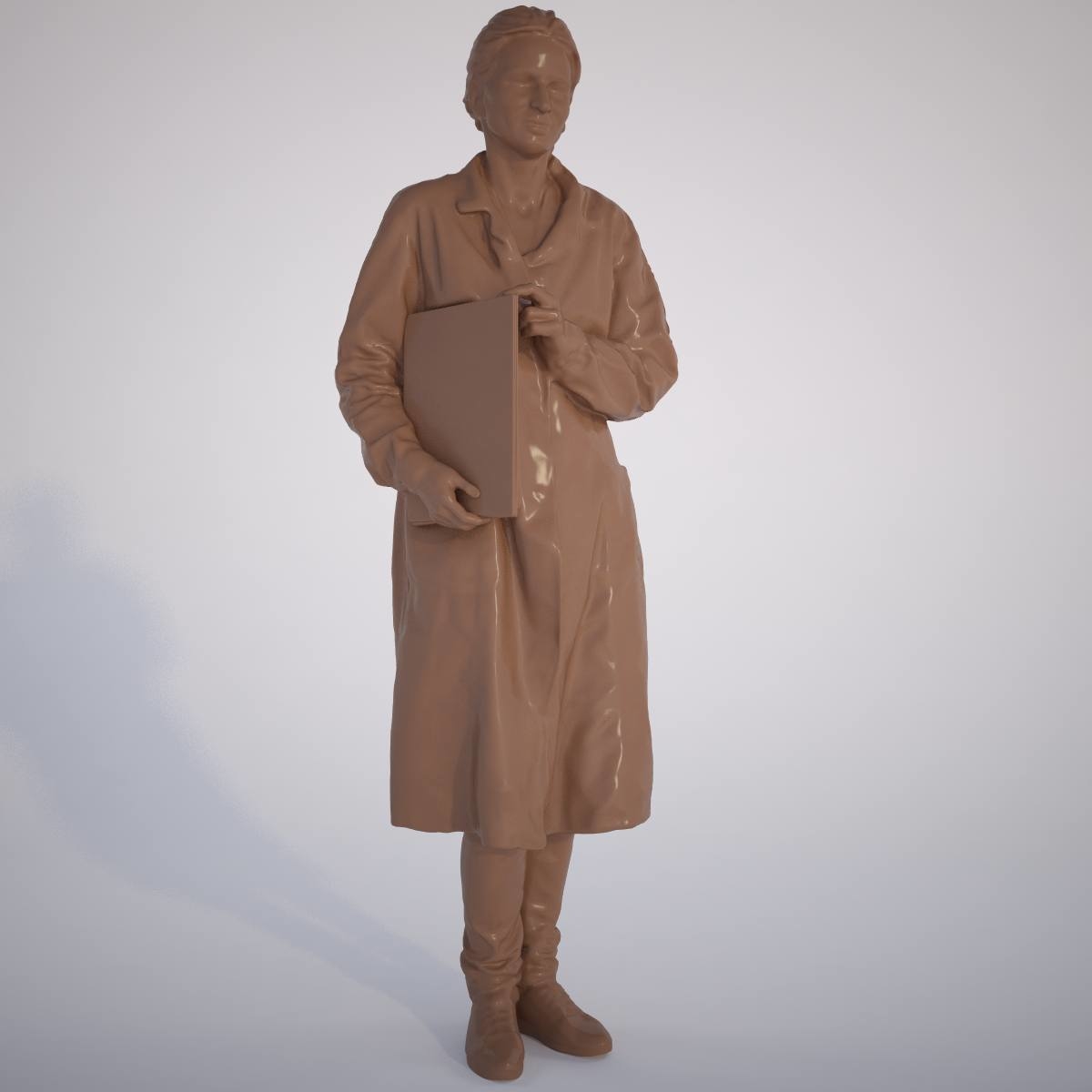 3d woman female human model