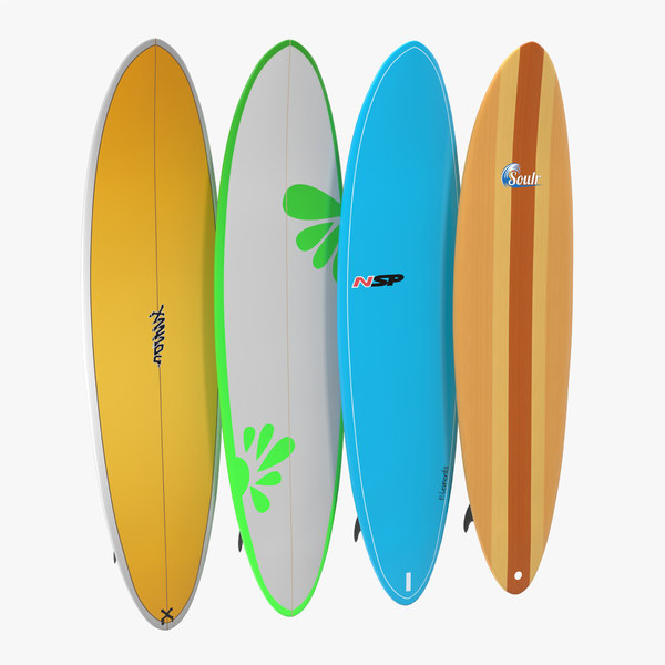 Surfboard 3D Models for Download | TurboSquid