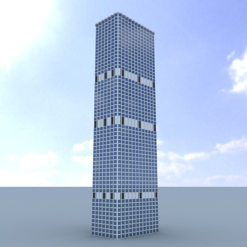 free skyscraper 3d model