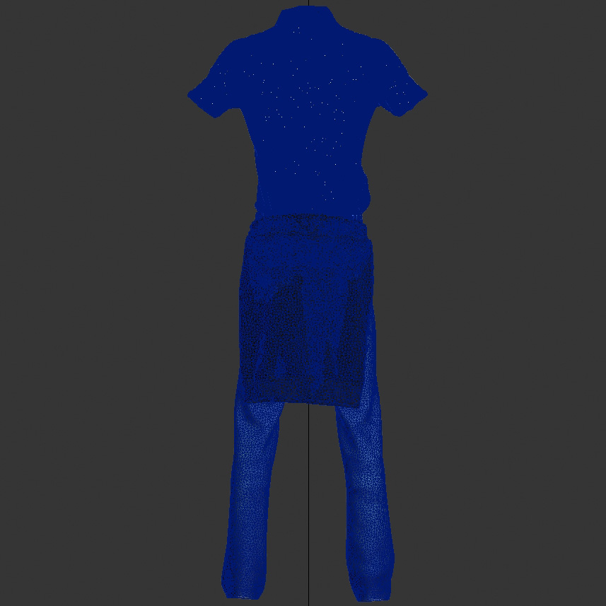 man clothes 3d model