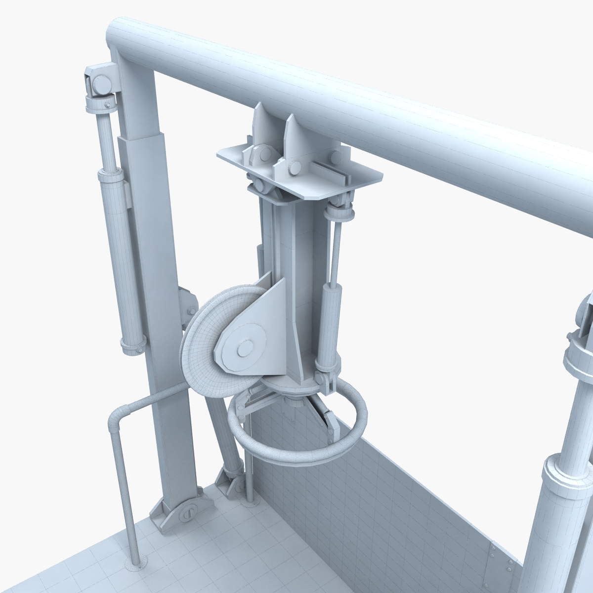rov launch recovery systems 3d max