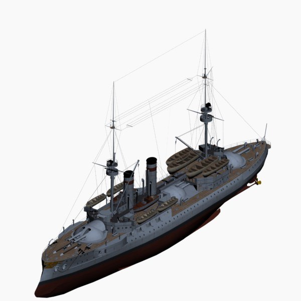 Hms erin battleship royal navy 3D model | 1146670 | TurboSquid