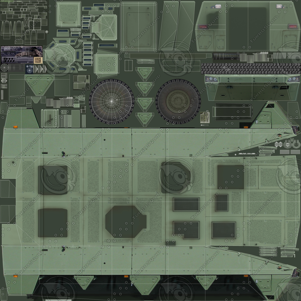 patria amv 3d model