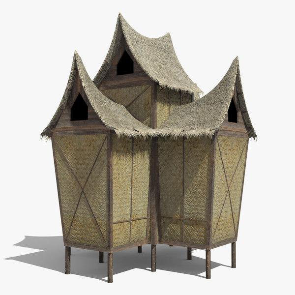 SketchUp Viking-Hut Models | TurboSquid