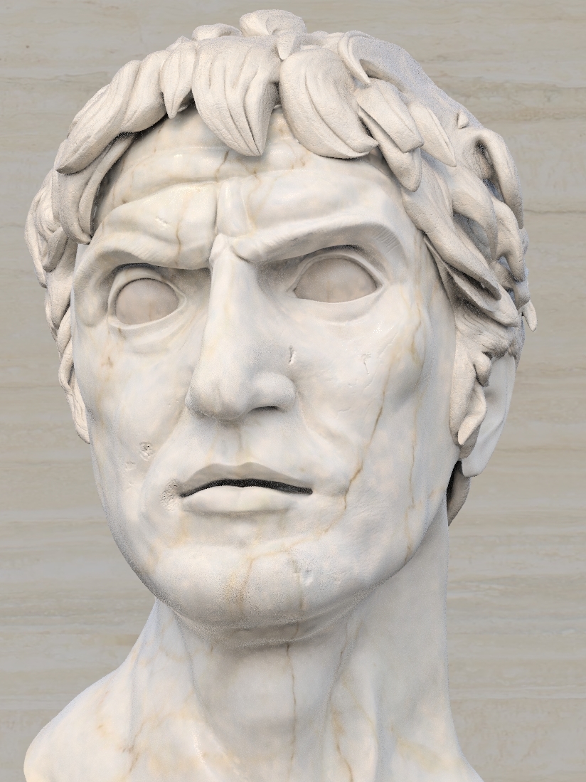 classical lucius cornelius sulla 3d model