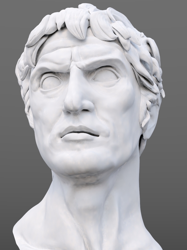 classical lucius cornelius sulla 3d model