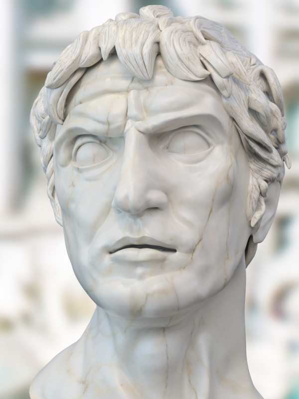 classical lucius cornelius sulla 3d model