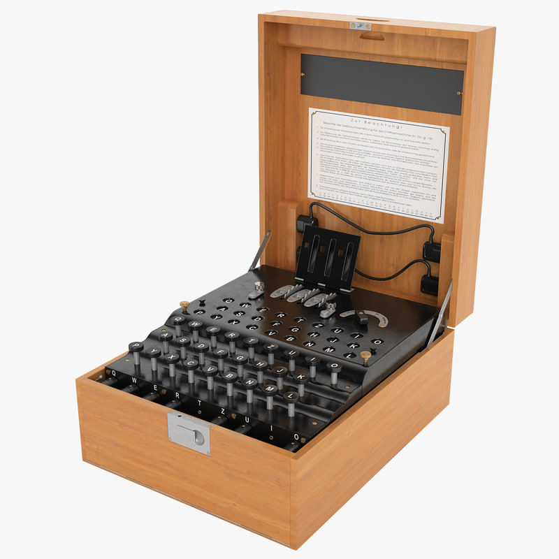 3dsmax enigma cipher machine