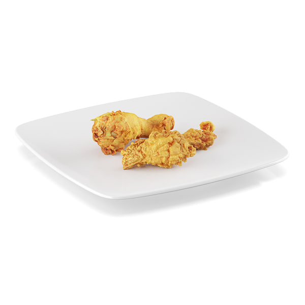 Fried Chicken 3D Models for Download | TurboSquid