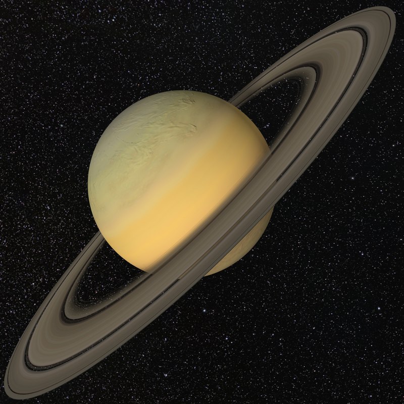 Saturn Planet 3d Model Saturn Planet 3d Model