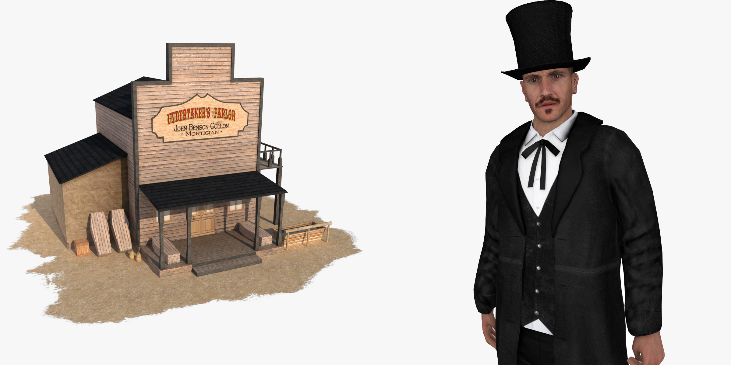 wild west undertaker pack max