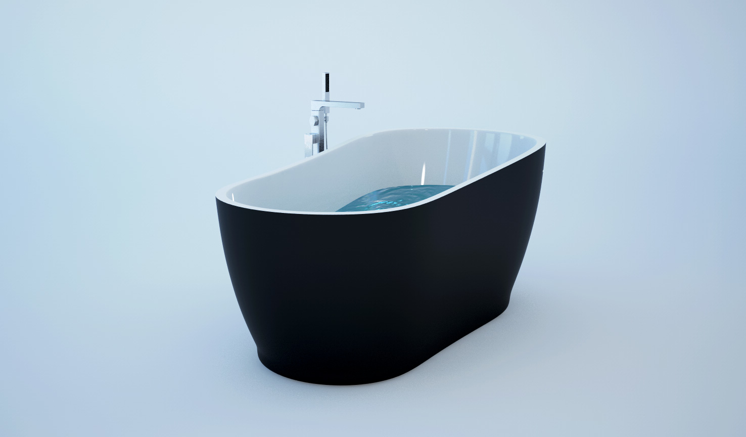 caroma bath 3d model