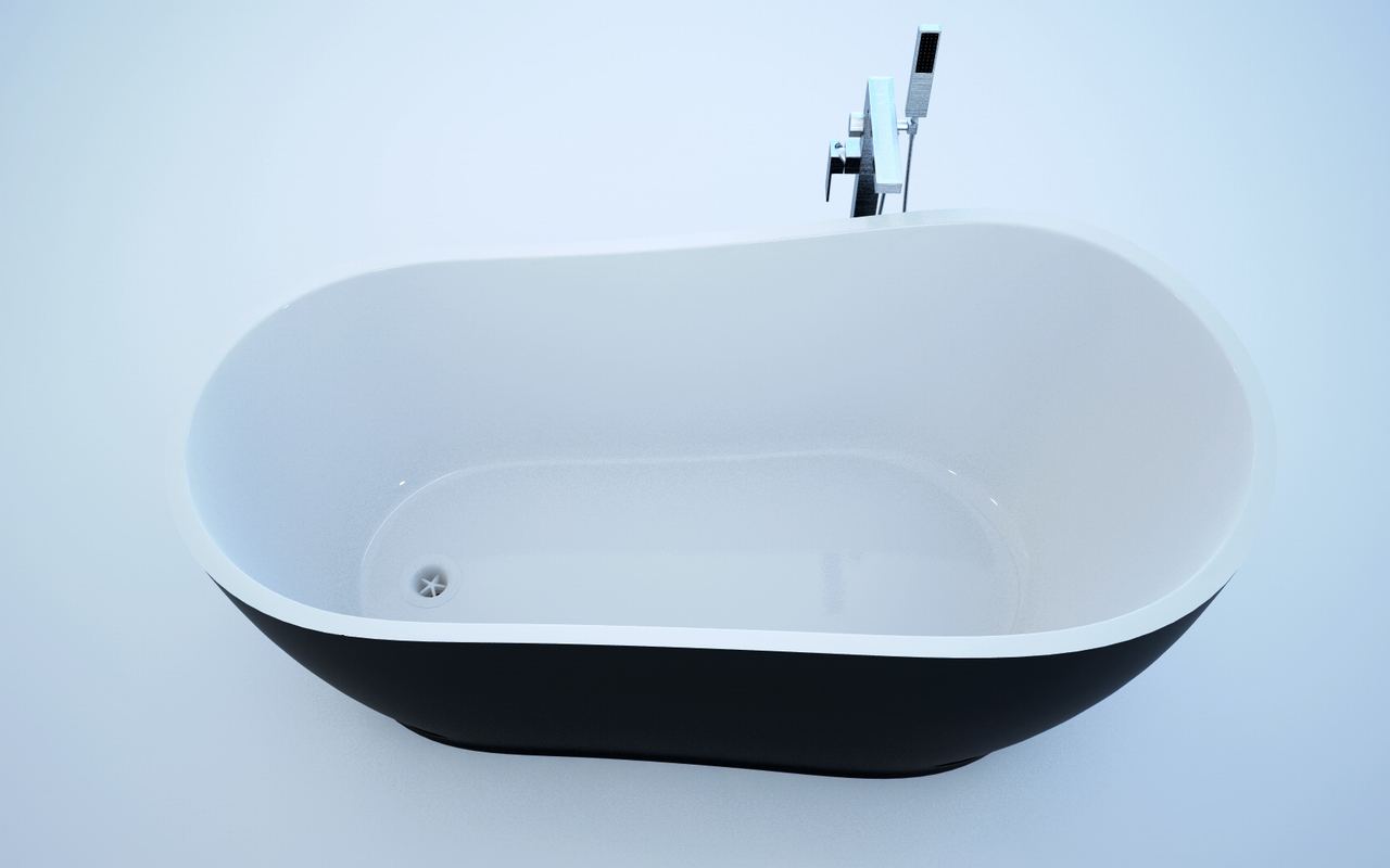caroma bath 3d model