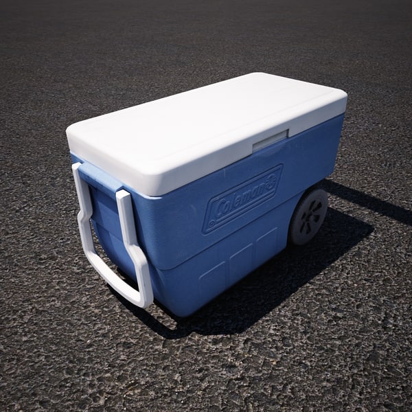 3d portable cooler