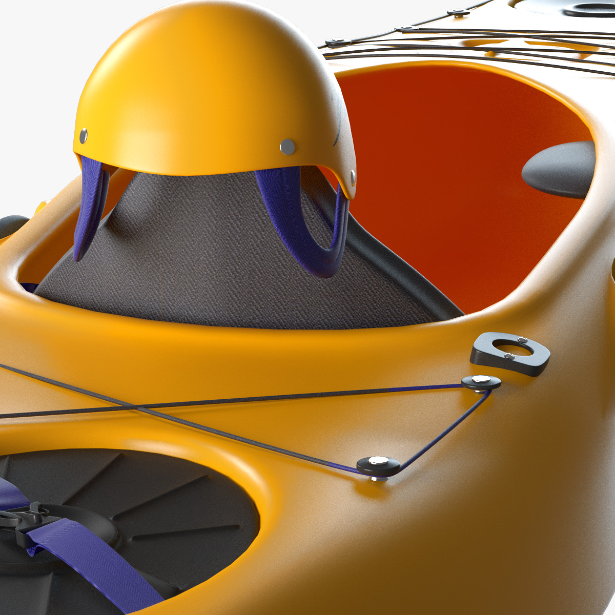 kayak 3d c4d