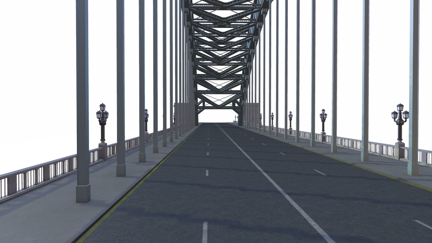 tyne bridge 3d model