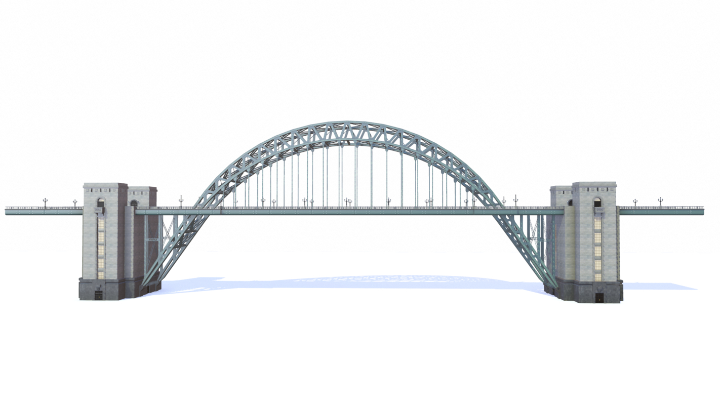 tyne bridge 3d model