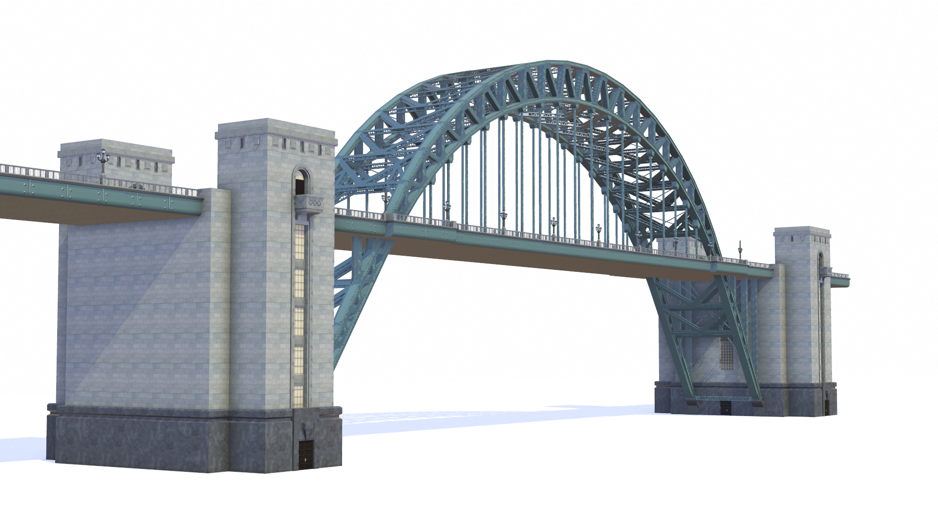 tyne bridge 3d model