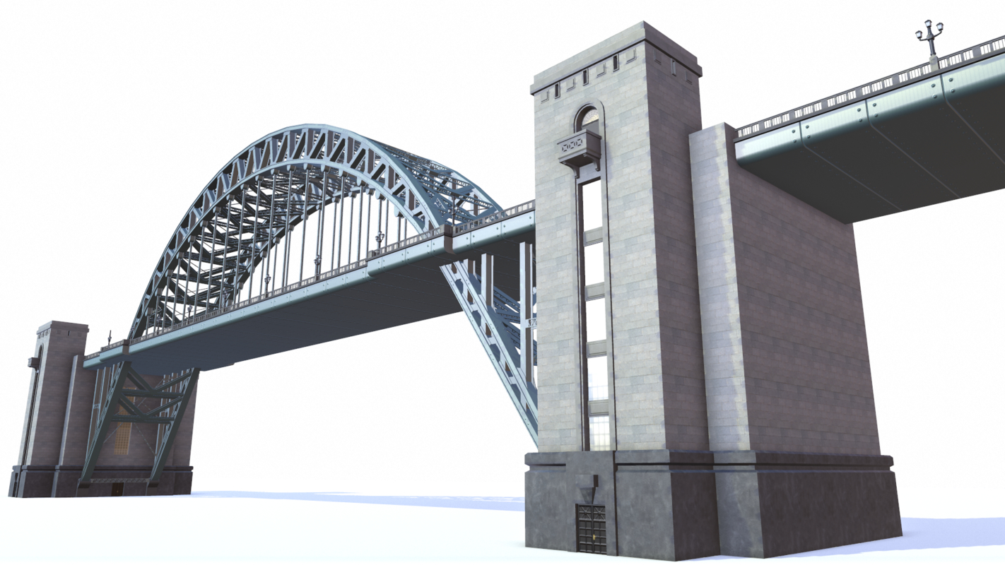 tyne bridge 3d model