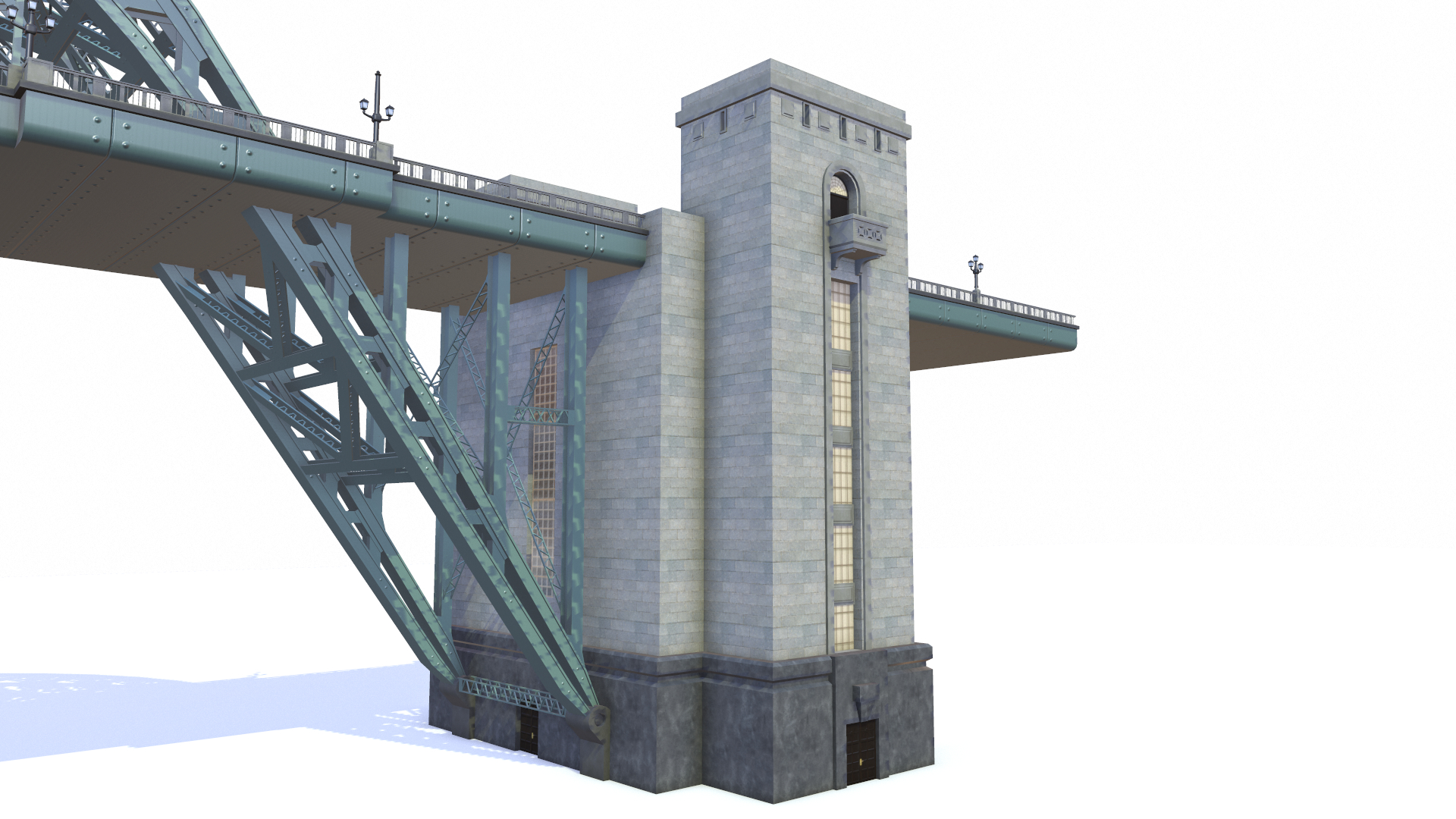 tyne bridge 3d model