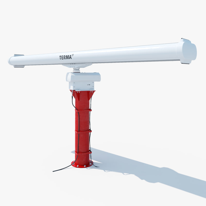 3d terma scanter radar model