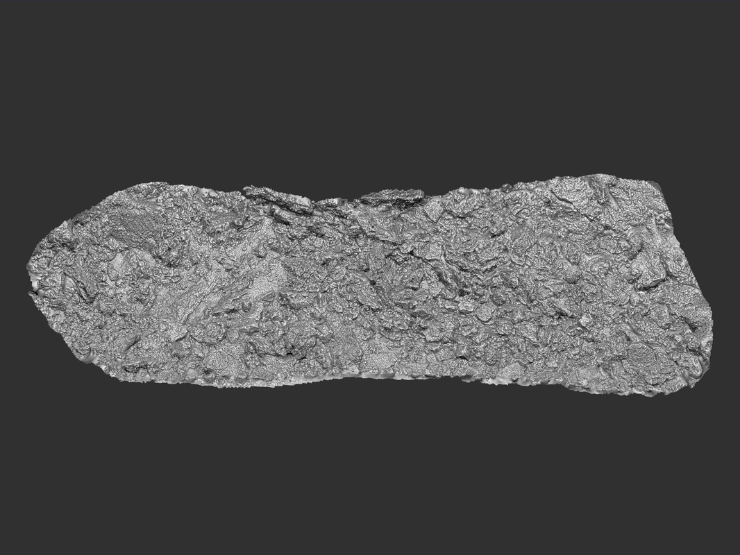 lava scanned 8k 3d model