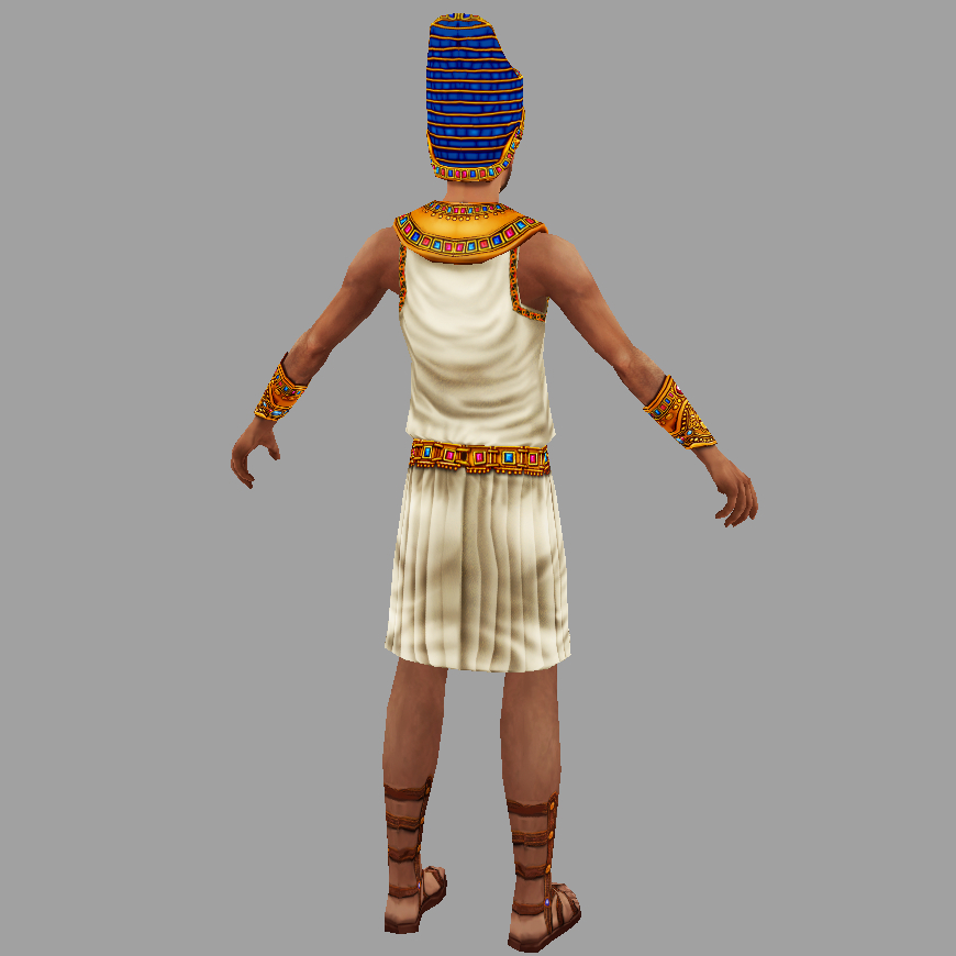 pharaoh 3d model