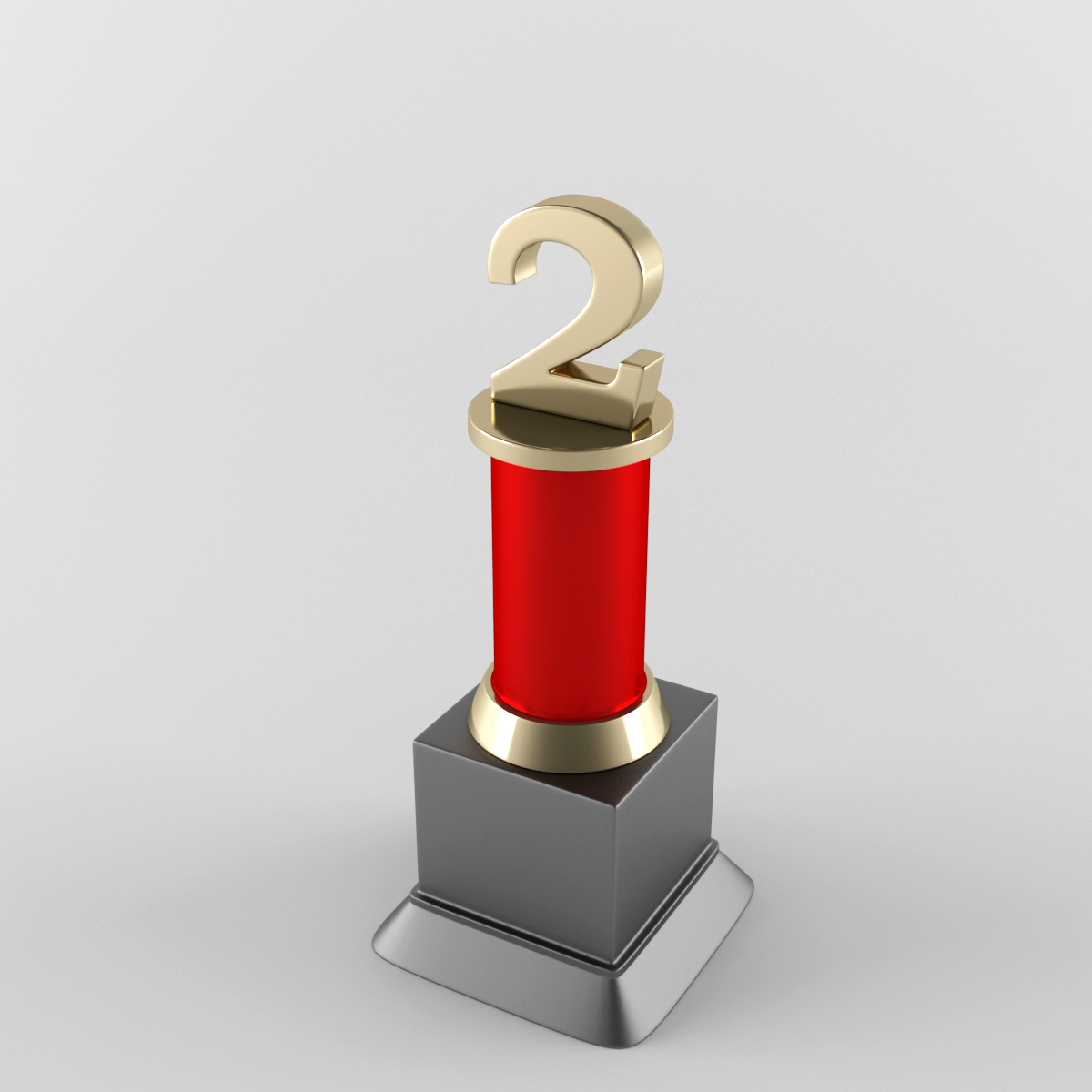 trophy 3d model