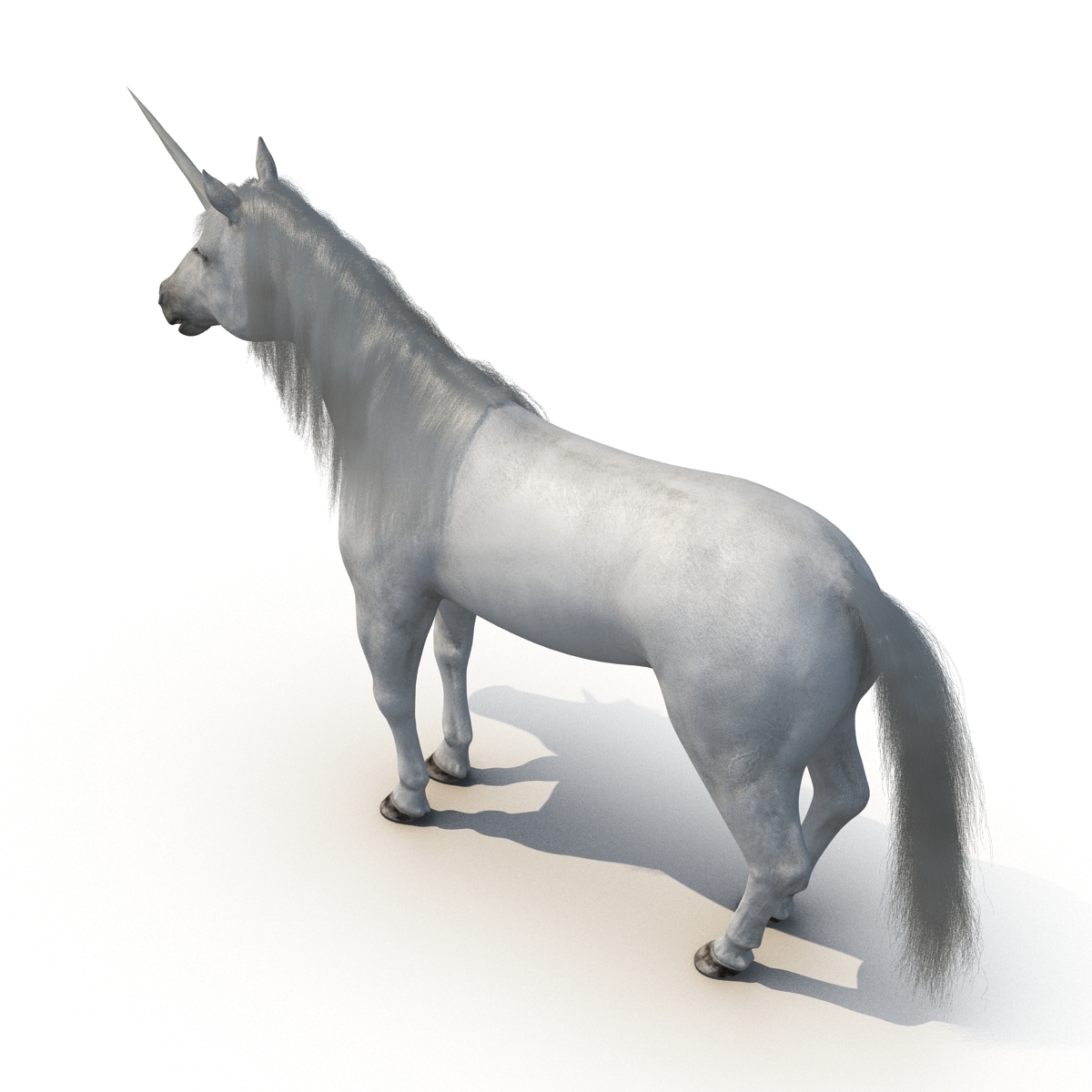 unicorn fur modeled ma