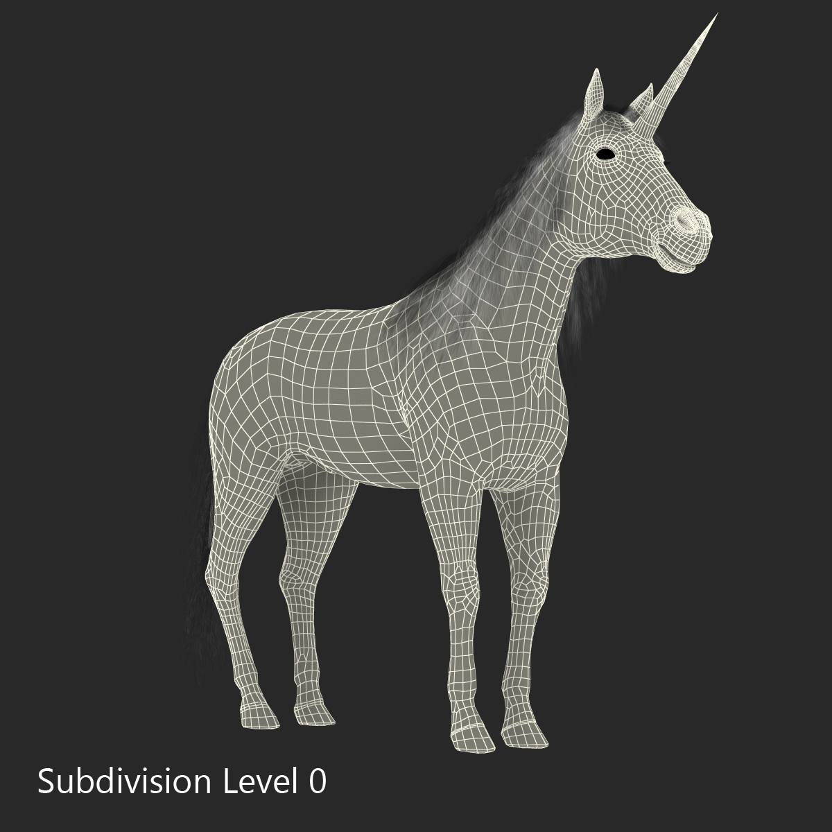 unicorn fur modeled ma