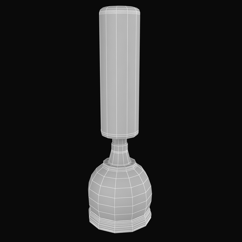 punching bag 3d model
