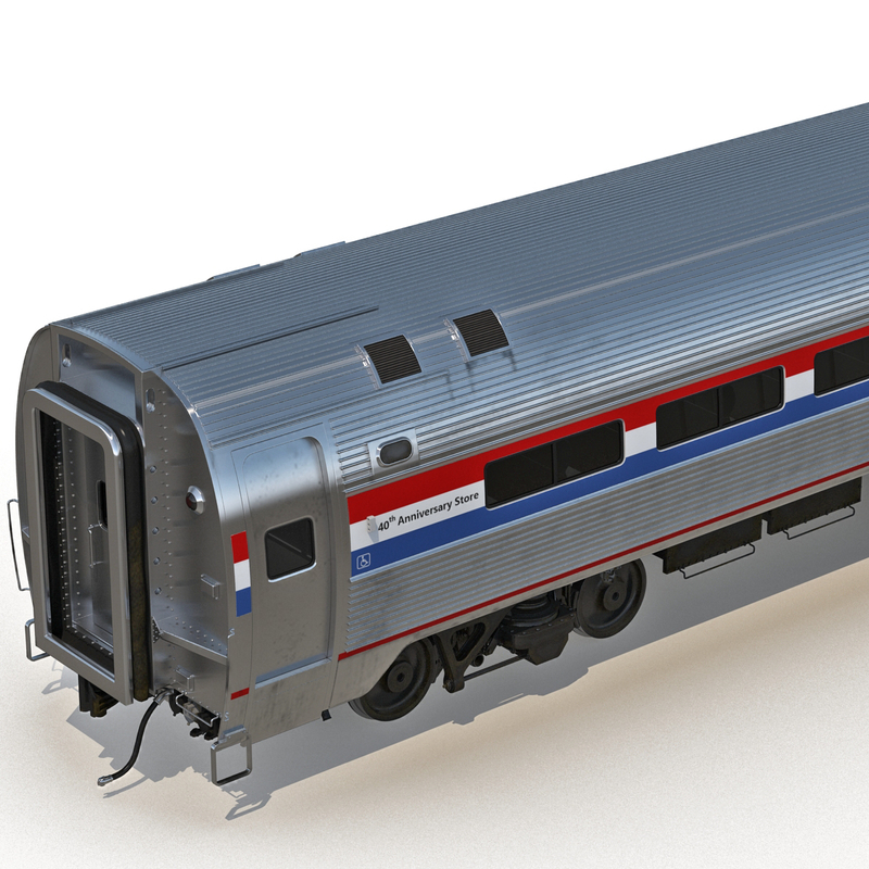 railroad amtrak passenger car max
