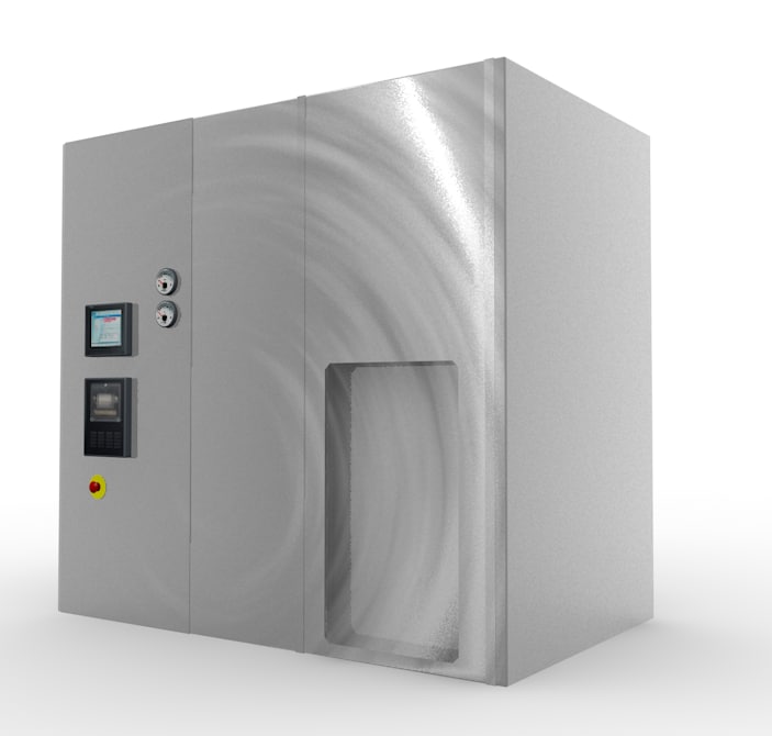 3d model of autoclave sterilization pharmaceutical