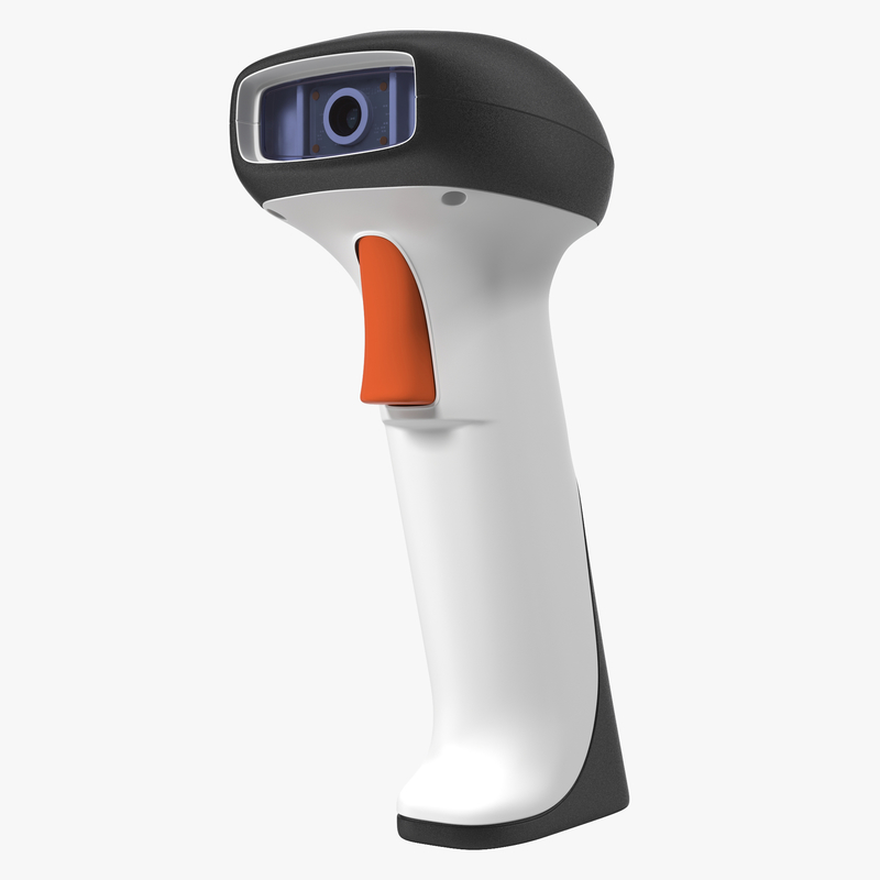 barcode scanner generic 3d c4d