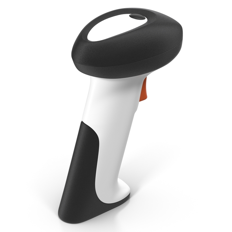 barcode scanner generic 3d c4d