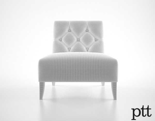 3d model ptt design lounge chair