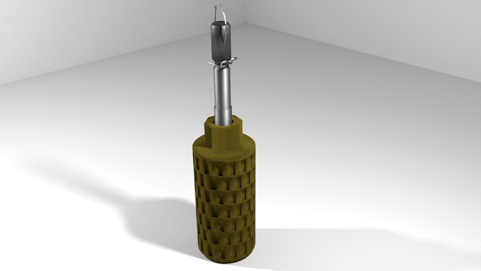 modèle 3D de Fragmentation des mines antipersonnel - TurboSquid 931127