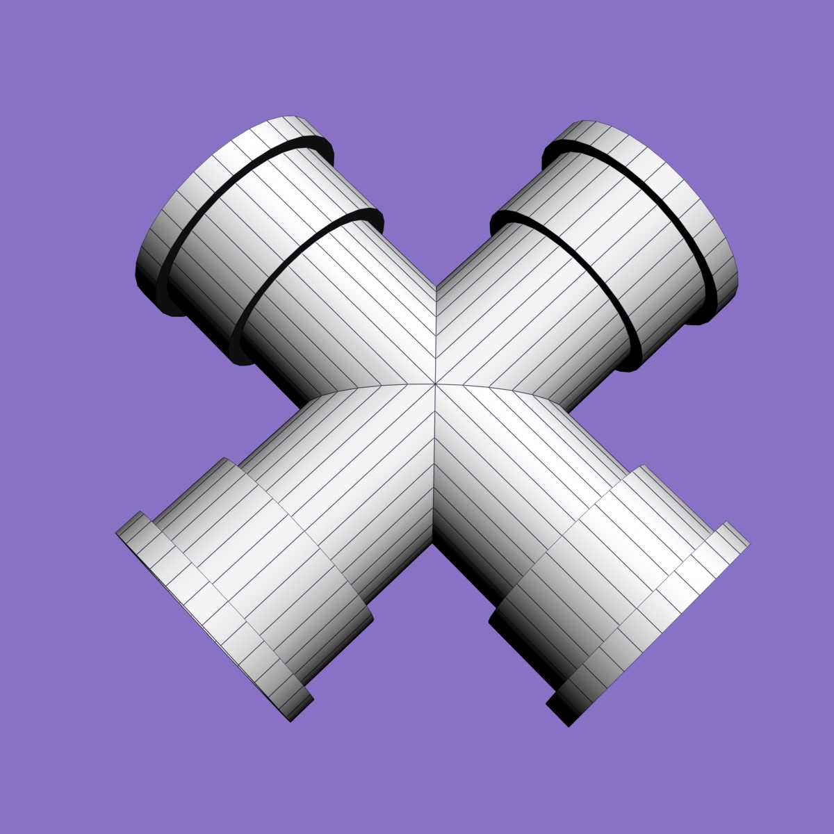3d model pvc pipes