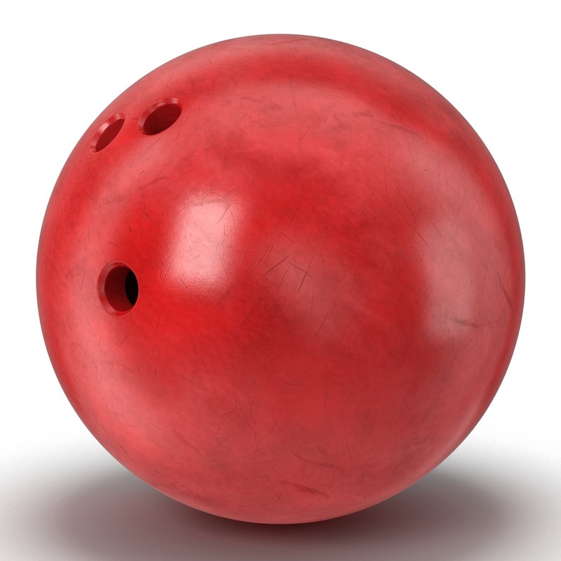 bowling ball red max