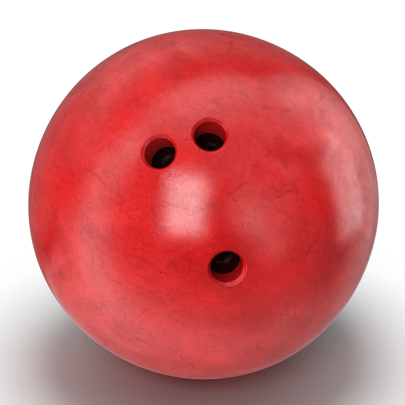 bowling ball red max