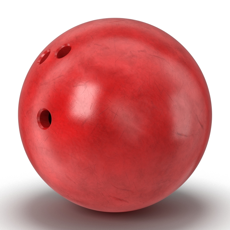 bowling ball red max