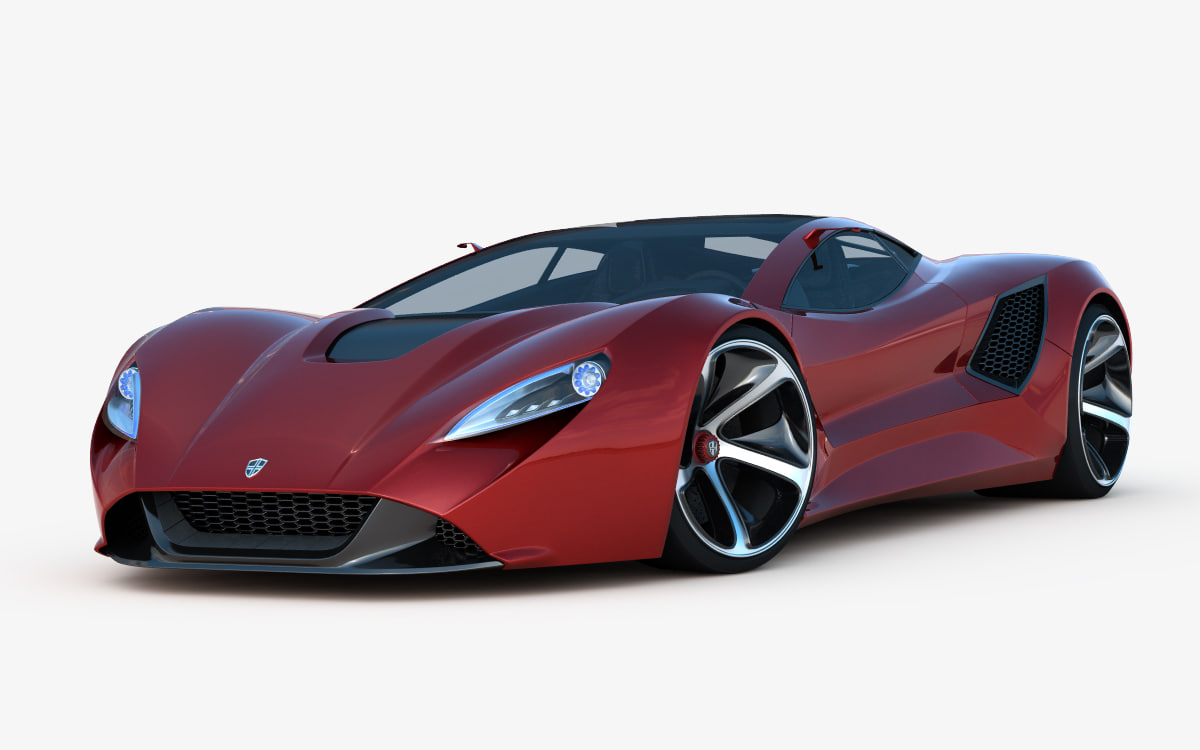 3dsmax conncept car